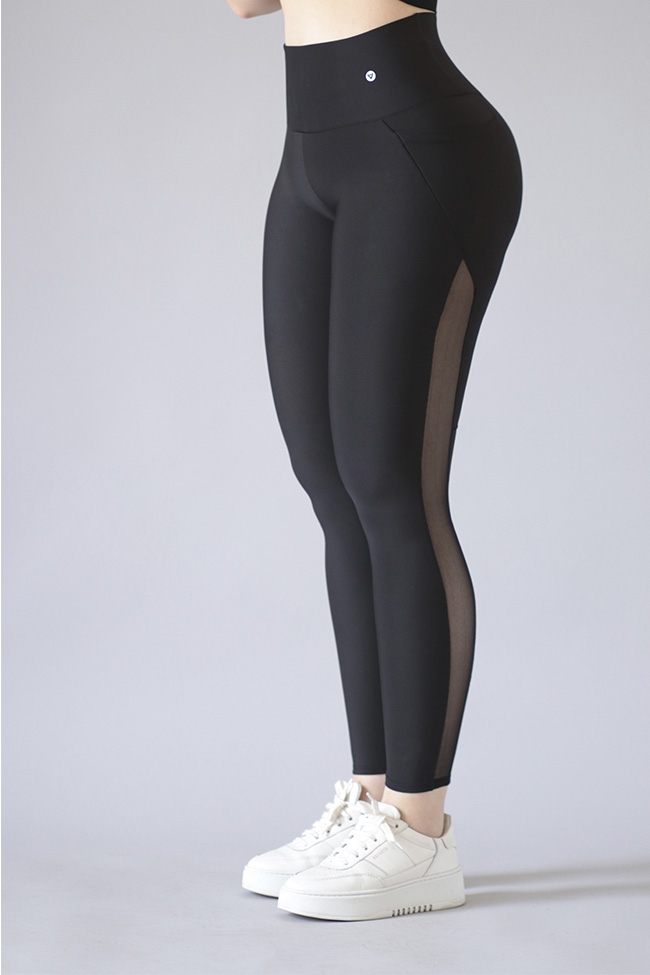 CCO4 NEGRA MESH STRO | Lisos | Leggins
