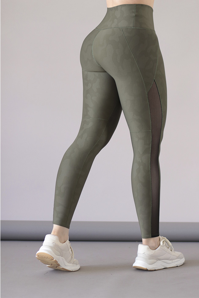 CCO4 NUBE VERDE I MESH | Lisos | Leggins