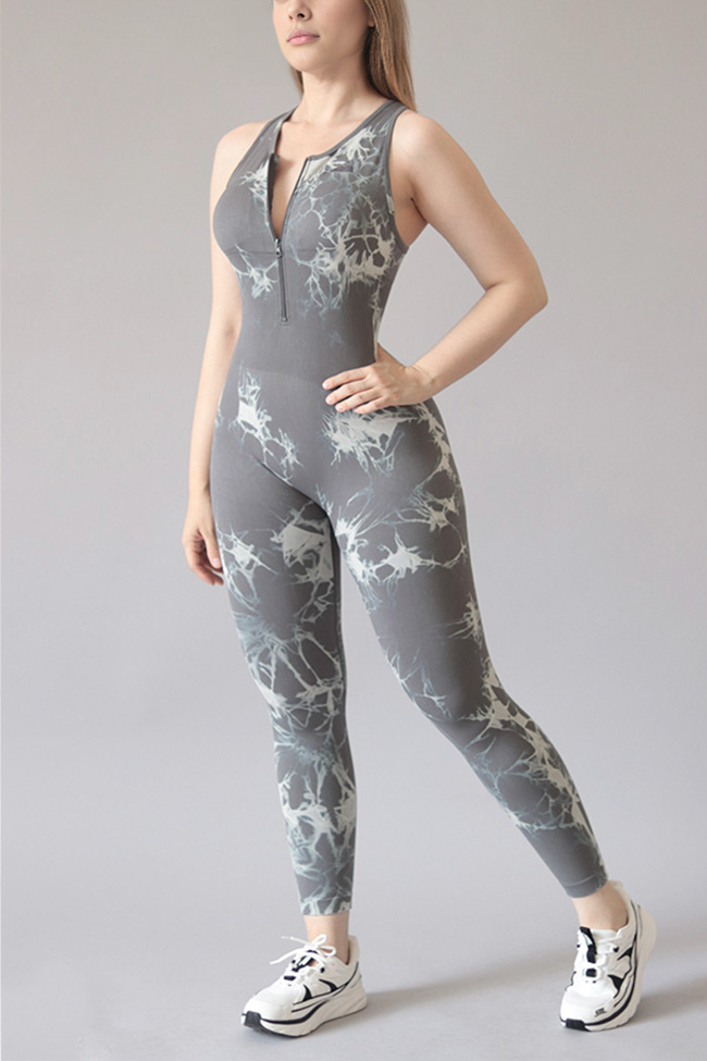 ENTERIZO SCRUNCH 2407 GRIS DG | COLORES | ENTERIZO