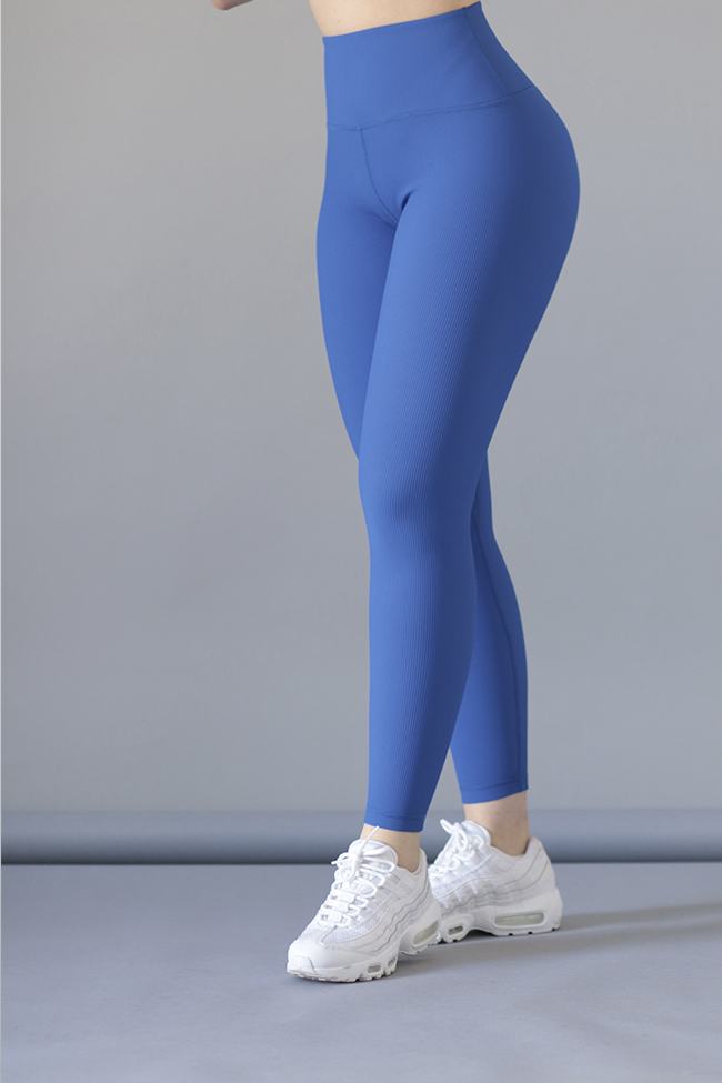 LEGGIN BASICO RIB AZUL | COLORES | Leggins